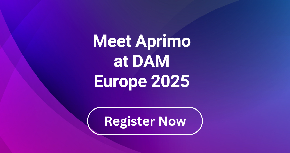 Aprimo at Henry Stewart DAM London June 26 & 27